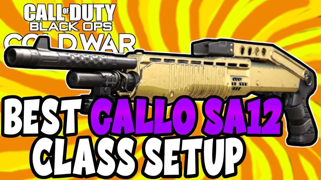 Best Gallo SA12 Class Setup In Black Ops Cold War (BOCW) - YouTube
