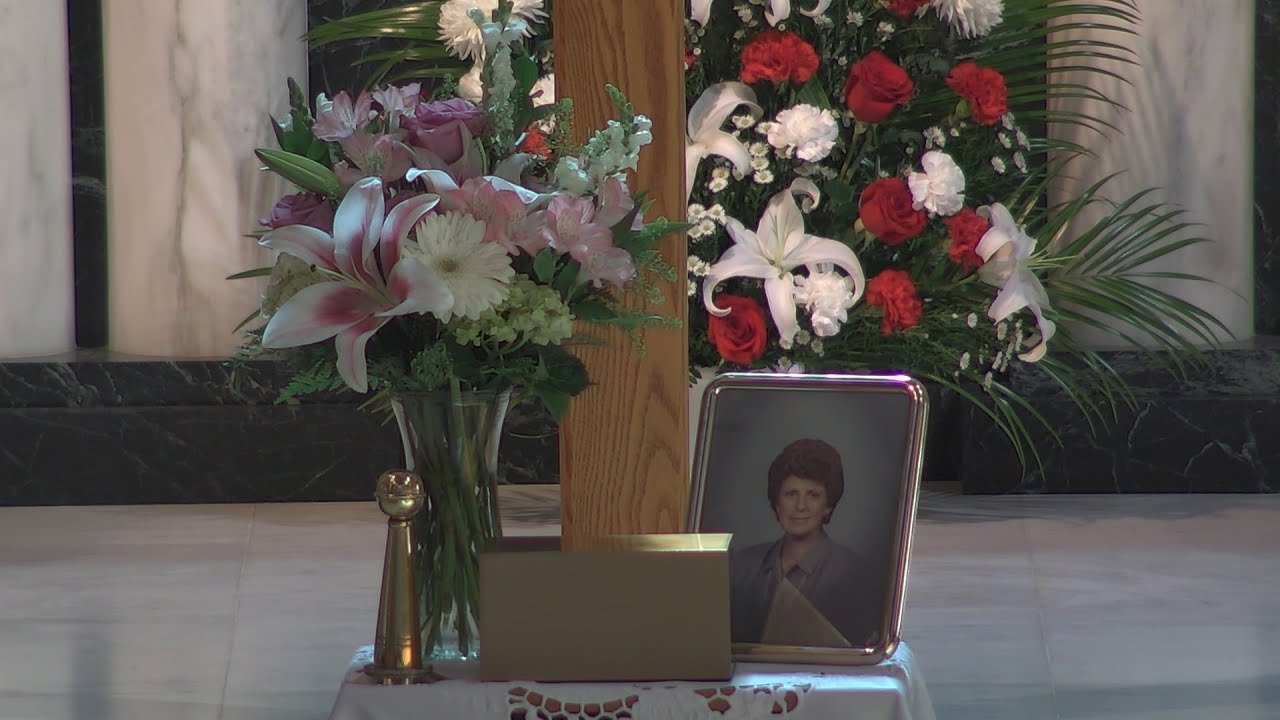 Funeral Mass for Joan Moffatt From St Patrick Catholic Church - YouTube