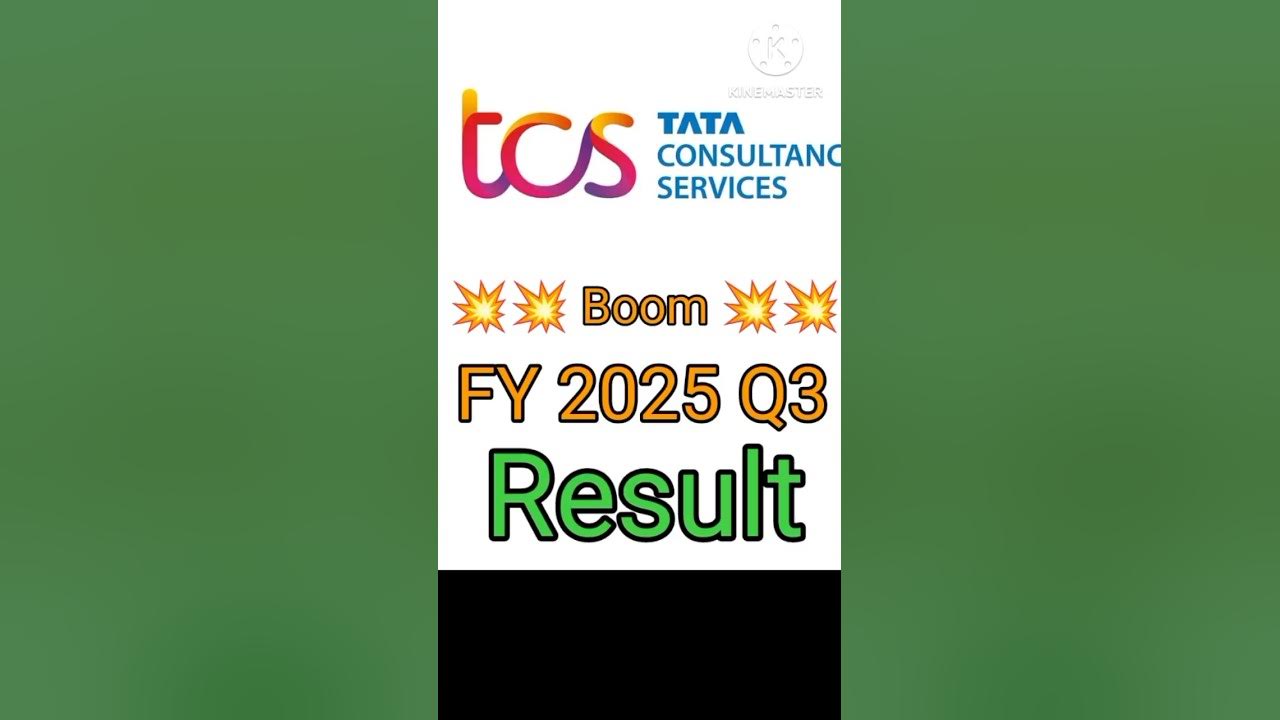 Tcs FY25 Q3 Result | Tcs Share News Today | Tcs Results Today #tcs - YouTube
