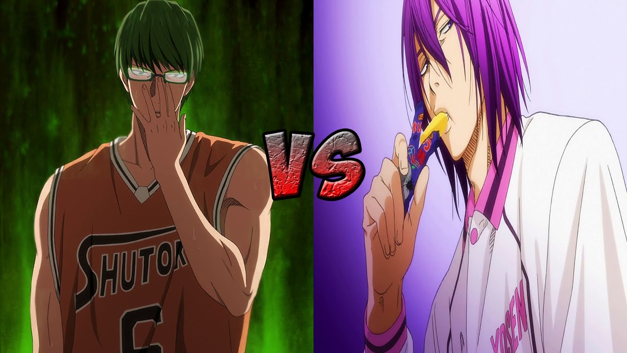 NBA 2k14 modée KNB Midorima Vs Murasakibara - YouTube