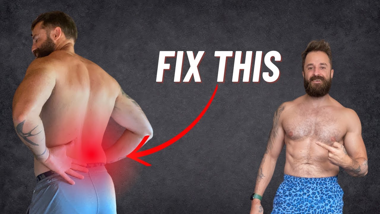 Fix your DAD BOD lower back pain for GOOD! - YouTube