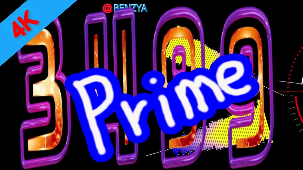 Colorful Number 0~10,000 only show prime numbers countup timer alarm🔔 ...
