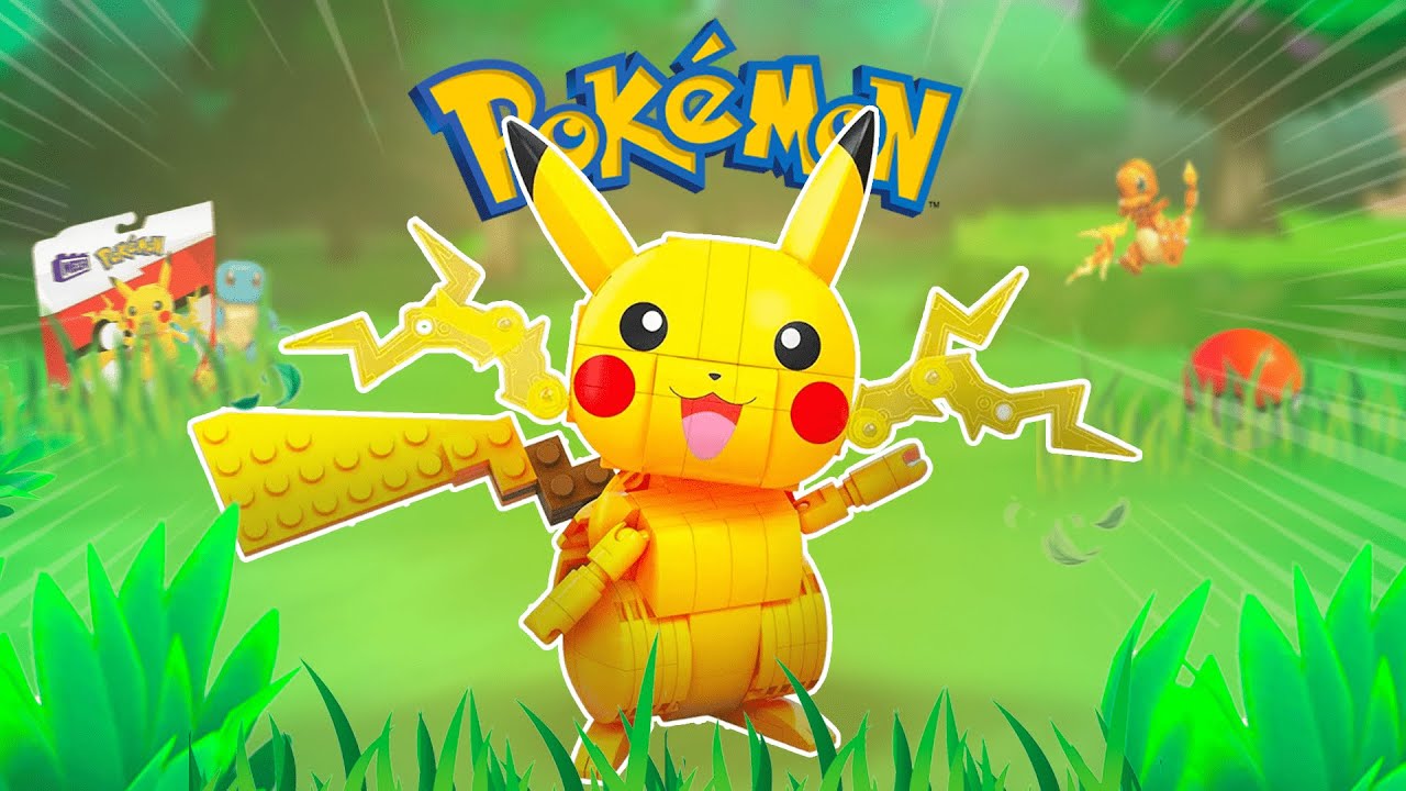 Pikachu Mega Build & Show Set Unboxing: Building a World of Pokémon Fun ...