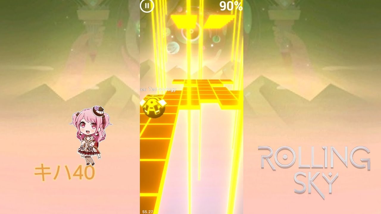 【Rolling Sky Fanmade】キハ40 - ☆10【Rhythm Join】 - YouTube