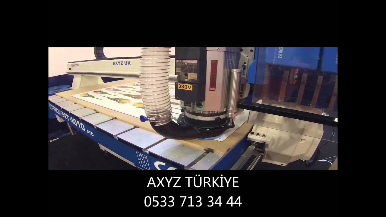 KAMERA İLE DİJİTAL UV BASKI DEKUPE KESİM AXYZ TRİDENT 0533 713 34 44 - YouTube