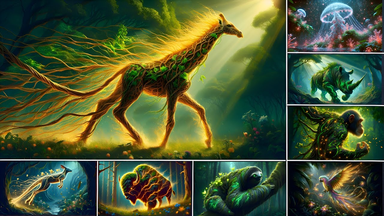 amazing animals fusion nature hybrid with animals - YouTube