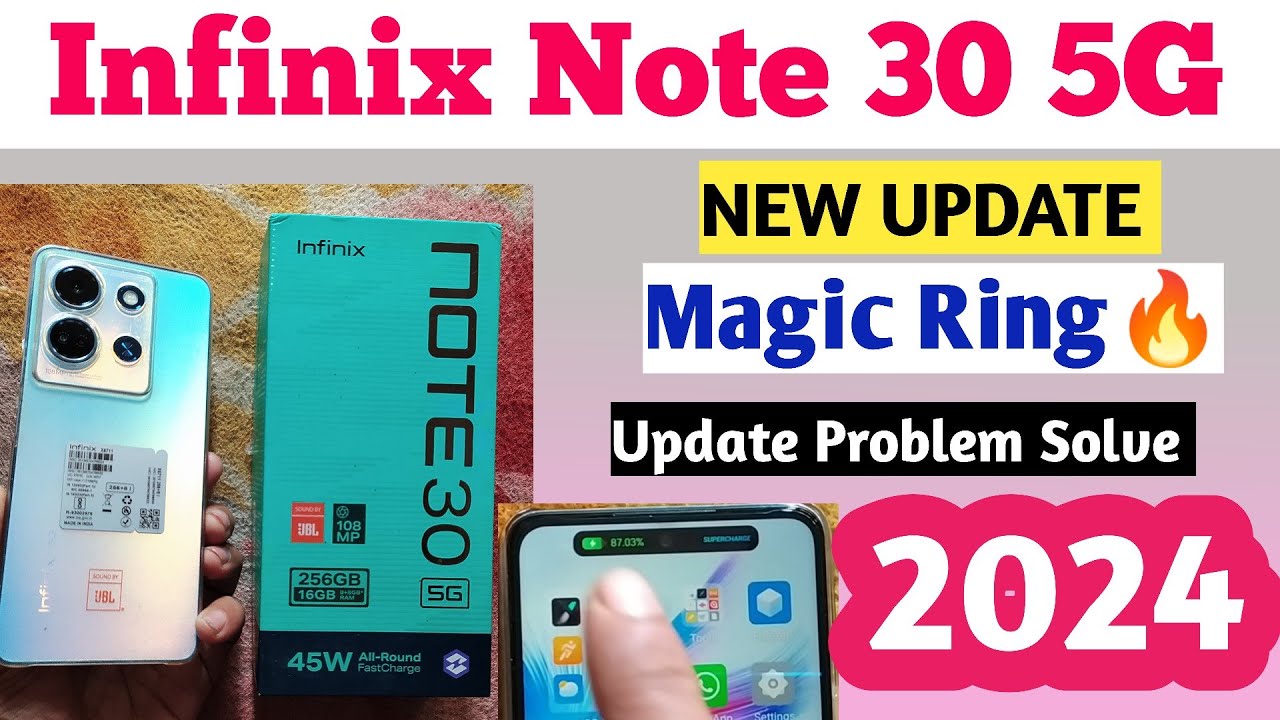 Infinix Note 30 5G New Update | Infinix Note 30 Update kaise kare ...