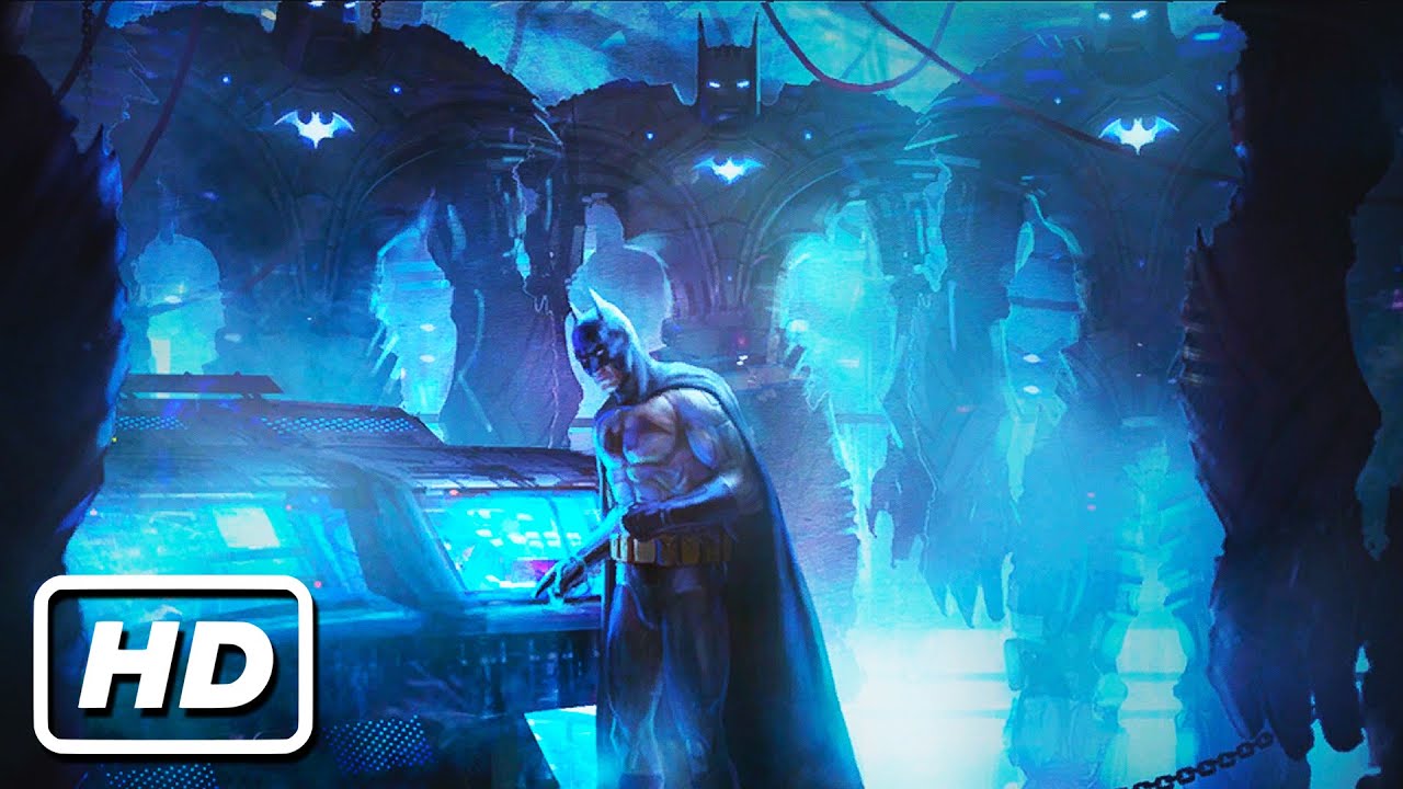 Batman Builds Cyber-Batman Army Scene | Mortal Kombat Story - YouTube