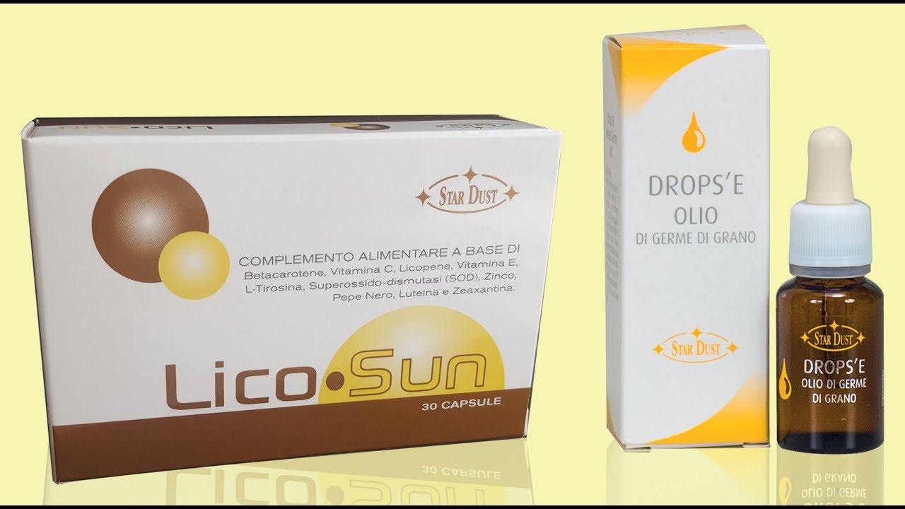 Star Dust Italia S.p.A. - Licosun e Drops E - YouTube
