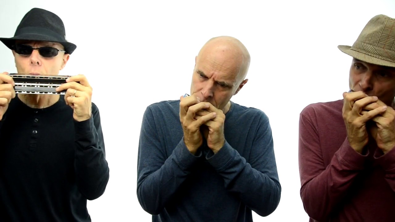 Grey Owl by theTony Eyers Trio with Seydel Major Cross harmonicas - YouTube
