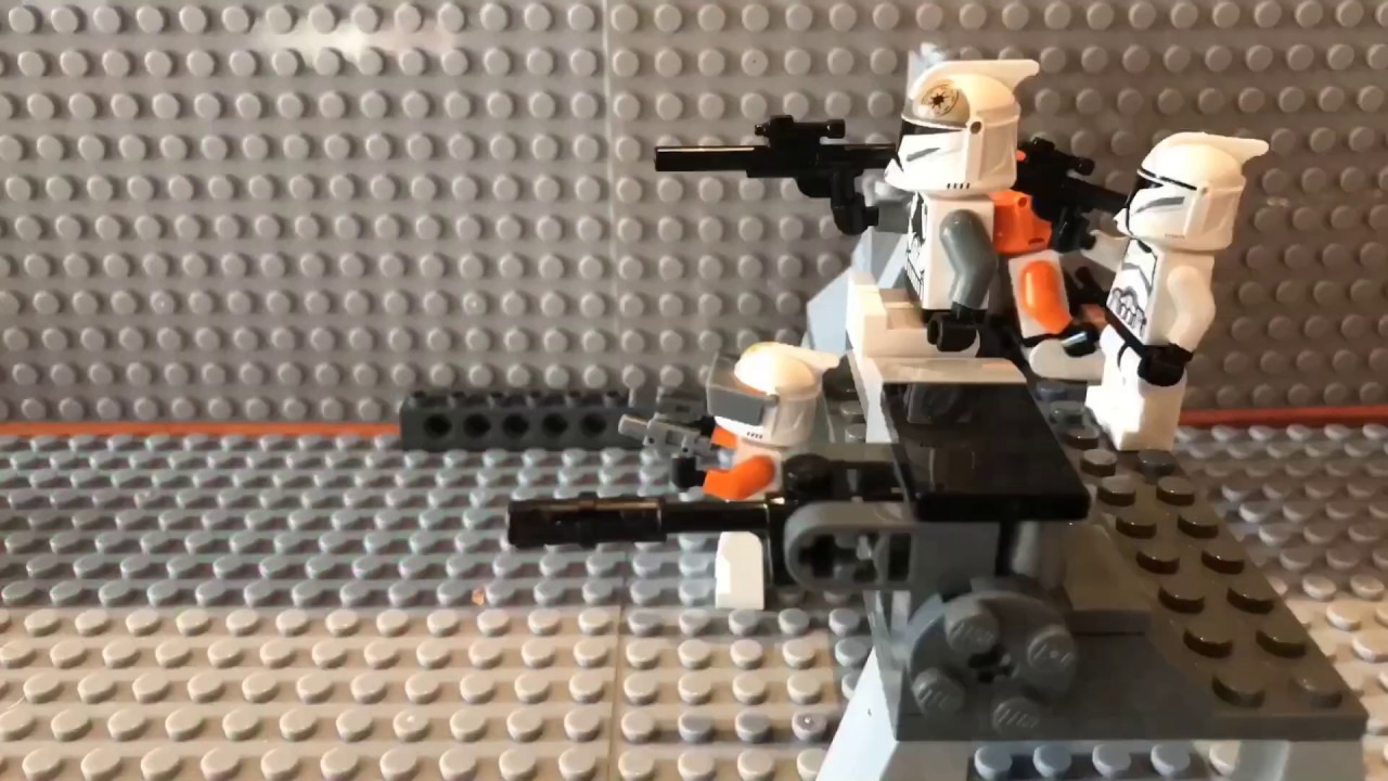 LEGO Star Wars - Commando Droid Attack Stop Motion - YouTube