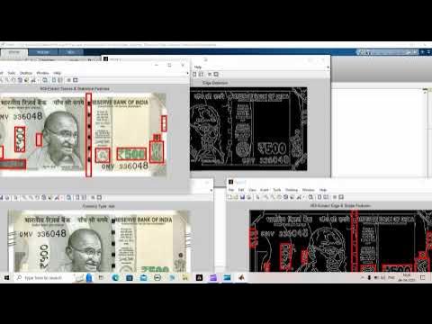 Fake currency Detector by Matlab project For all Engineering Branches contact 7014904200 for ...