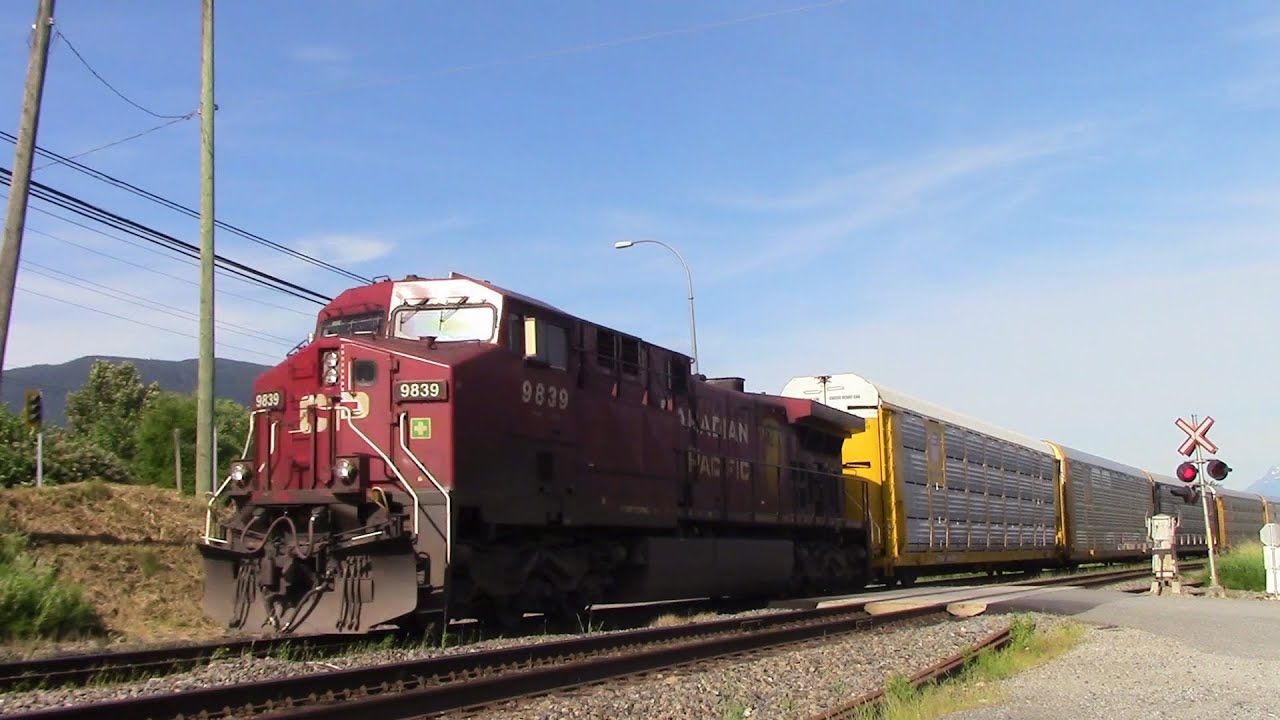 CP Stack Train 112 w/Mid + Rear DPU's at Hatzic, BC (June 5, 2016) - YouTube