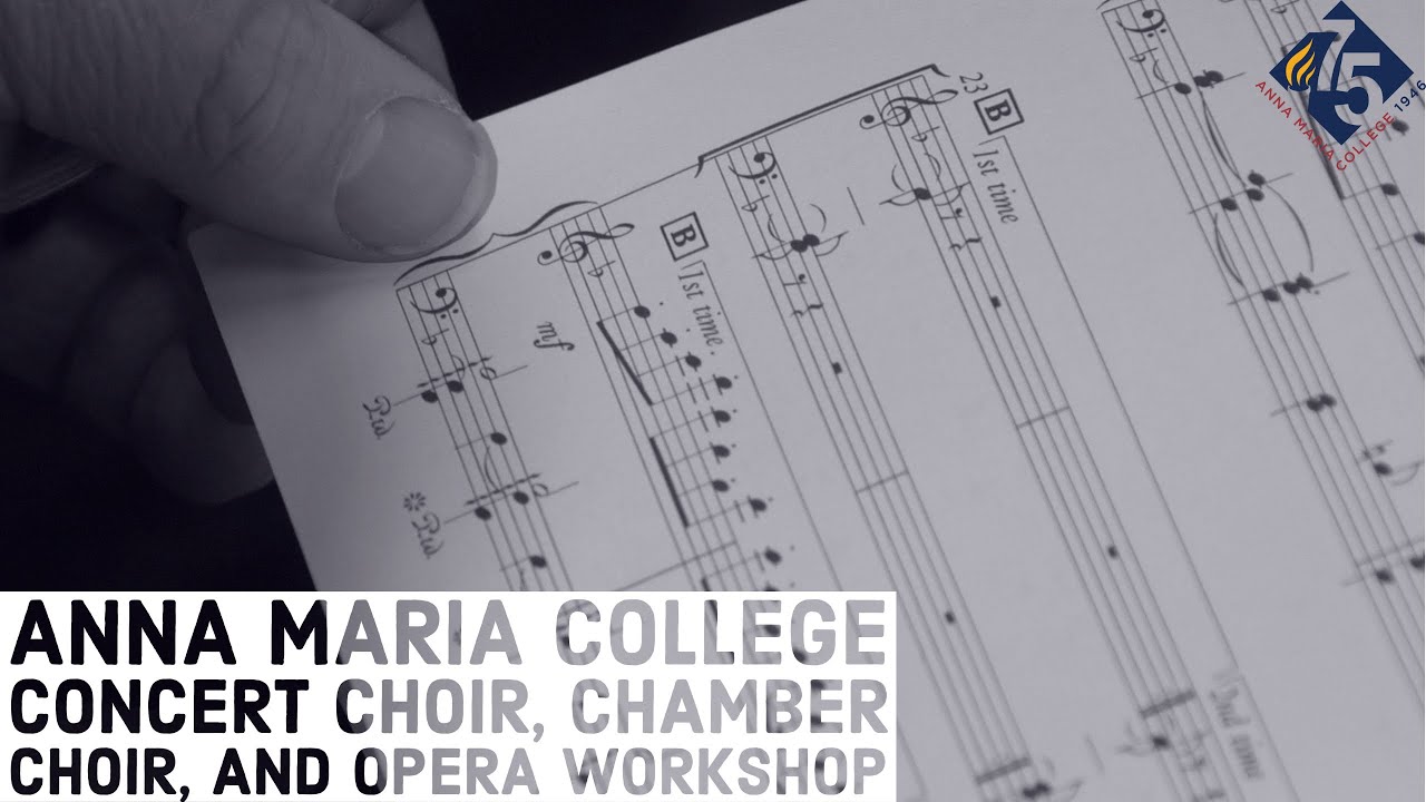 Anna Maria Music Department: Concert Choir, Chamber Choir, and Opera ...