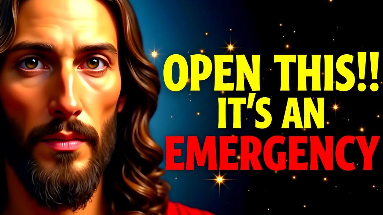🔴OPEN THIS IS AN EMERGENCY 🔴 God Message Today | God Helps - YouTube