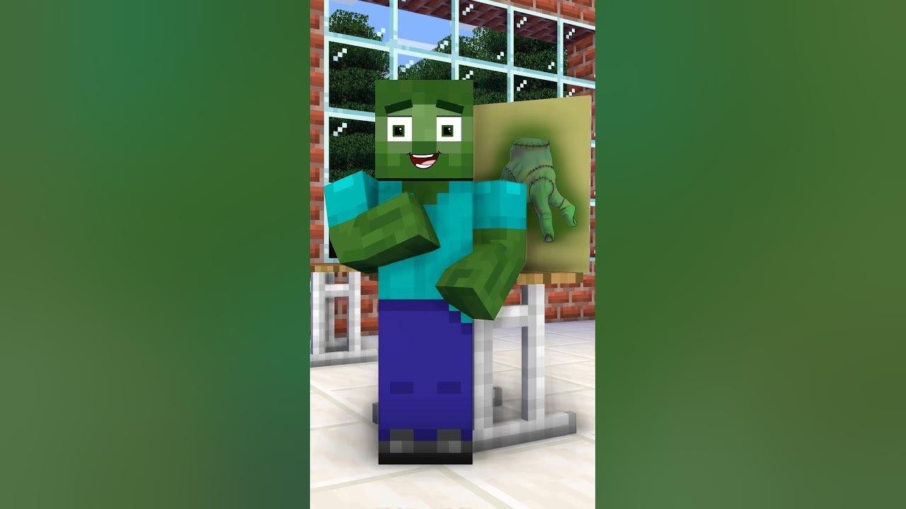 Monster School Wither Skeleton Drew A Beautiful Girl Minecraft Animation Youtube
