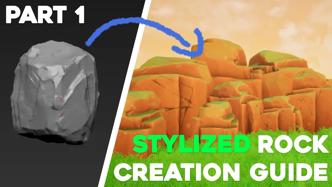 Rock Creation Guide - Part 1 - Warmup Sculpt - YouTube