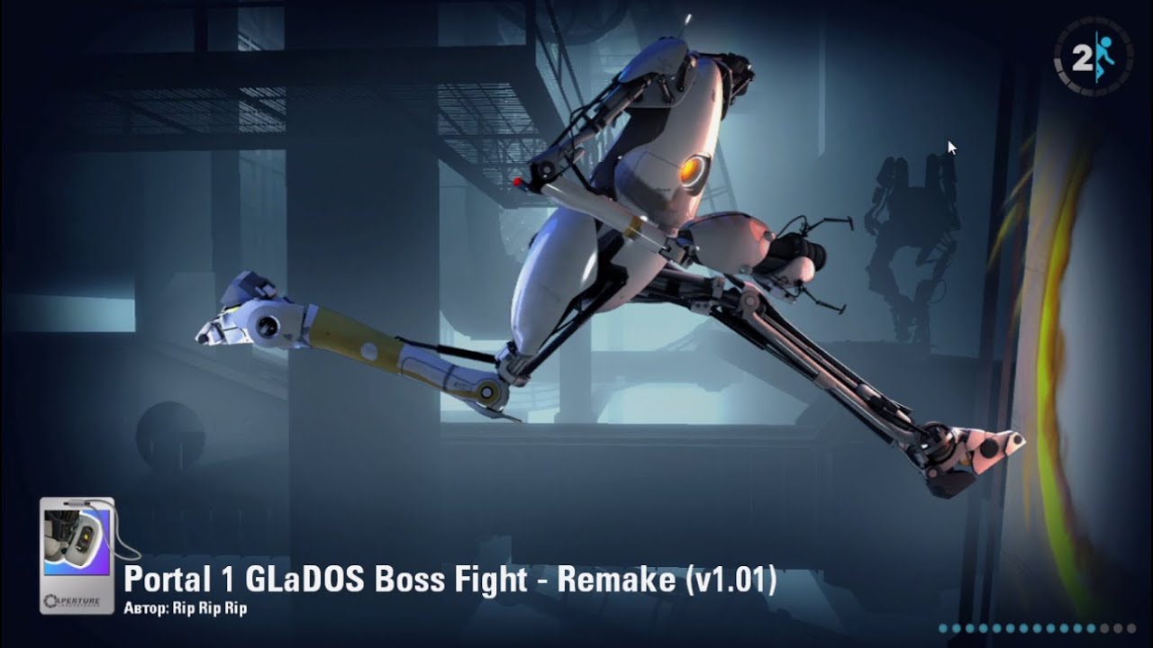 PORTAL 2 Portal 1 GLaDOS Boss Fight - Remake (v1.01) - YouTube