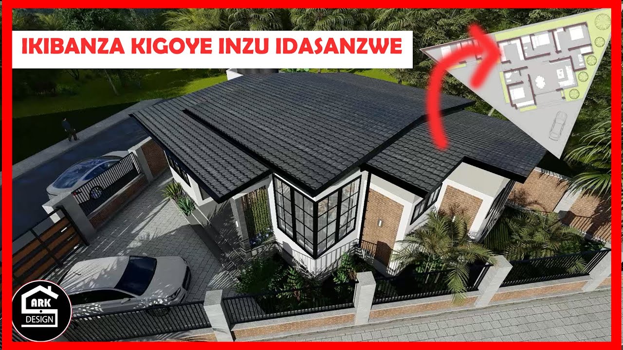 Kubaka Inzu nziza mu kibanza kidasanzwe #kigalirwanda - YouTube