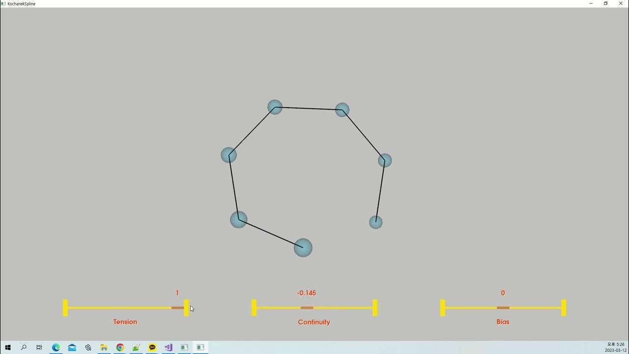 VTK Example - KochanekSplineDemo - Cxx - YouTube
