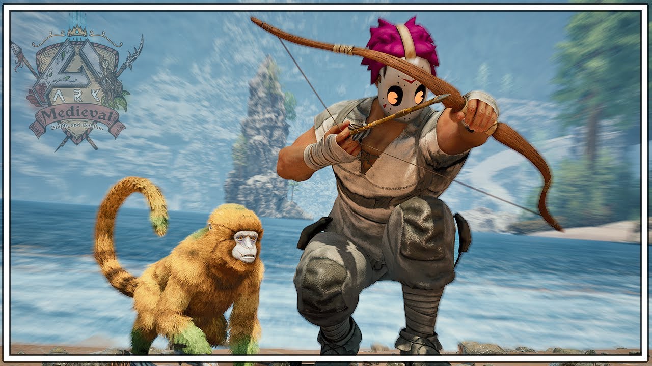Taming This Monkey So We Can Sneak Into Their Bases... | Ark Survival ...