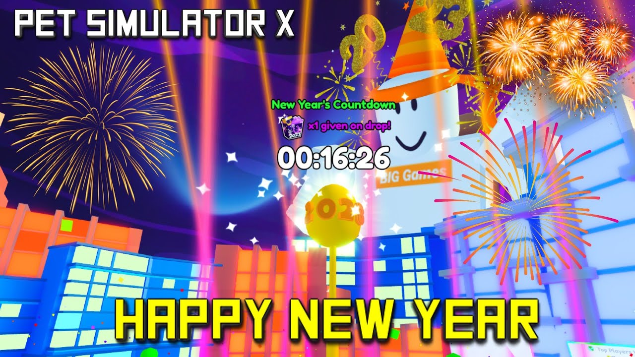 🔴 ROBLOX LIVE! | Pet Simulator X | NEW YEARS DAY!! - YouTube