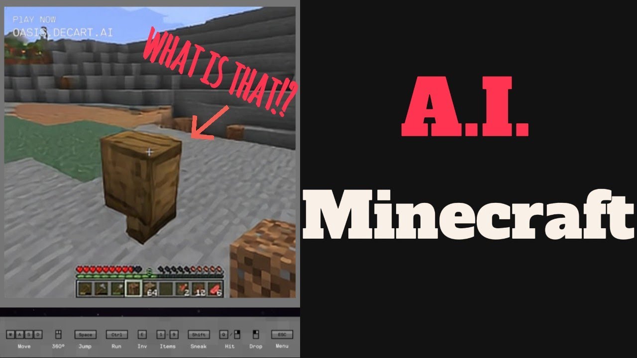 Ai minecraft is UNSETTLING - YouTube