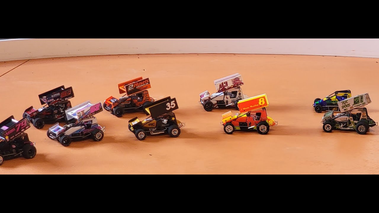 2022 23 1RC Florida Winter Series R2 Sprint Car - YouTube