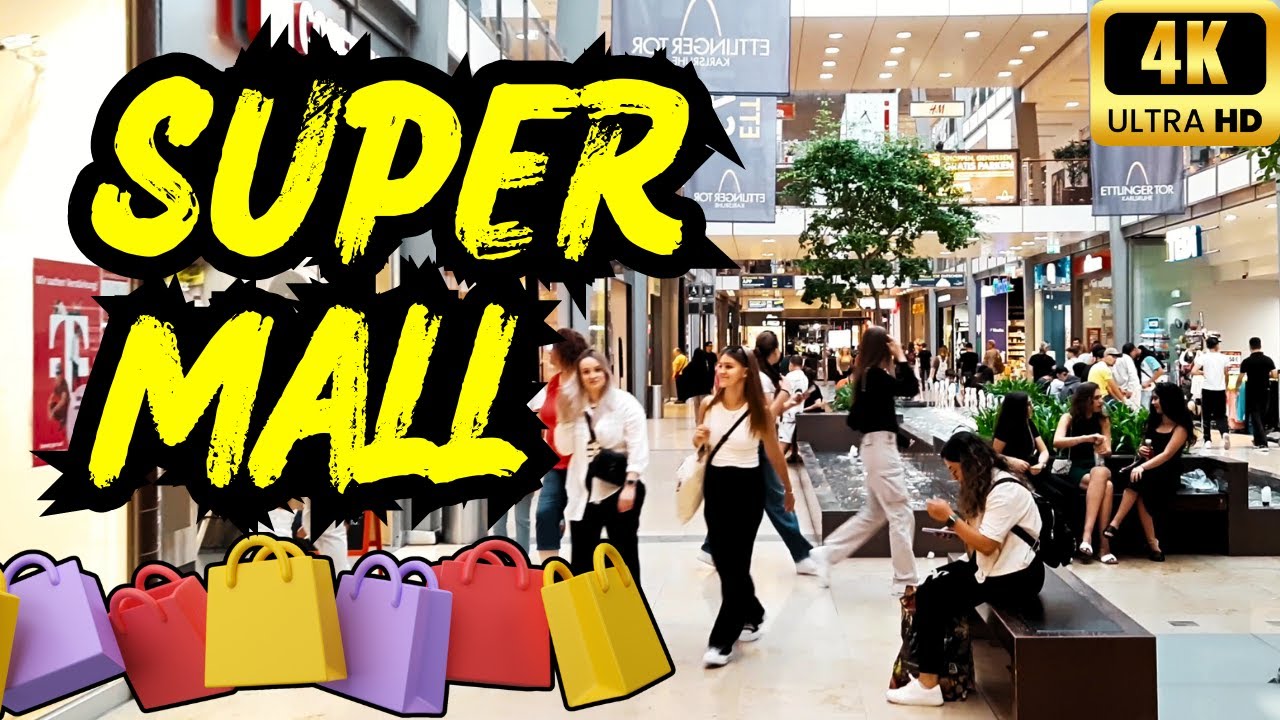 Super Shop In Germany | Shopping Malls In Europe | 4K Shopping Mall ...