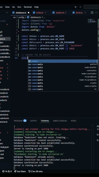 DB issues resolved, fixed the SQL connection issues 🎯🚀 #coding - YouTube