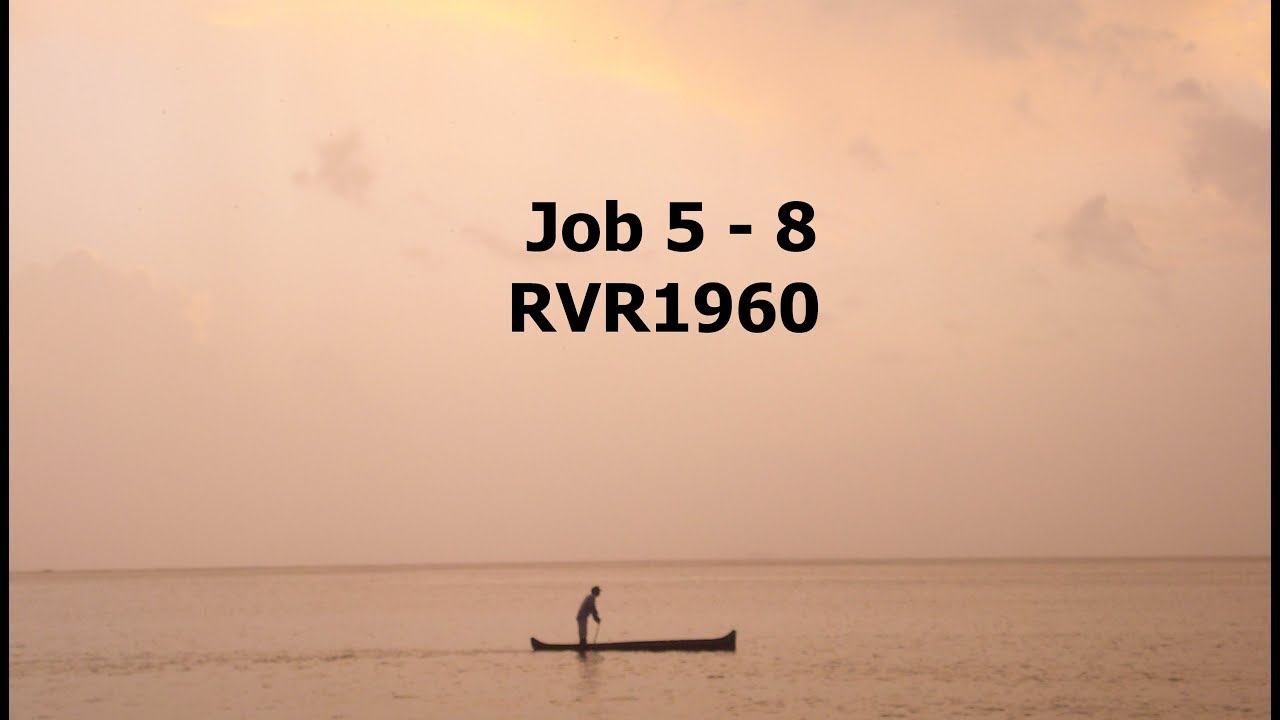 La Biblia hablada/ Job 5 - 8 - YouTube