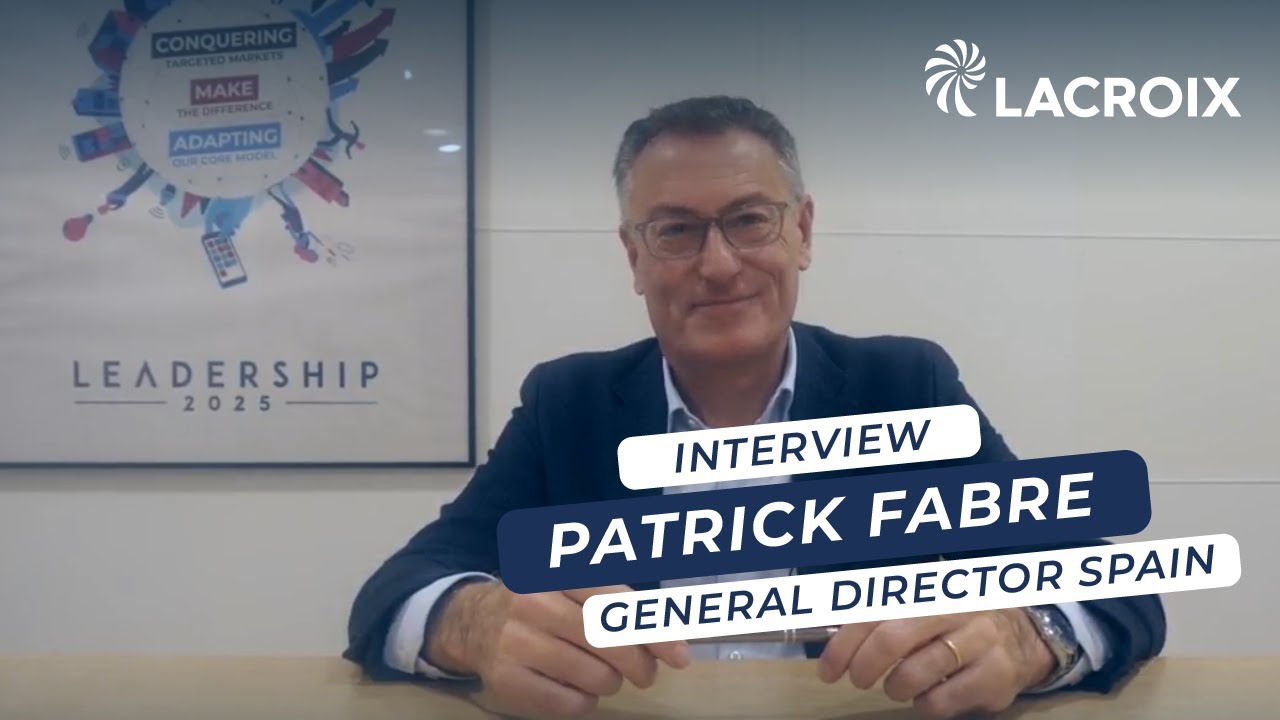 Interview | Patrick Fabre, General Director Spain chez LACROIX - YouTube