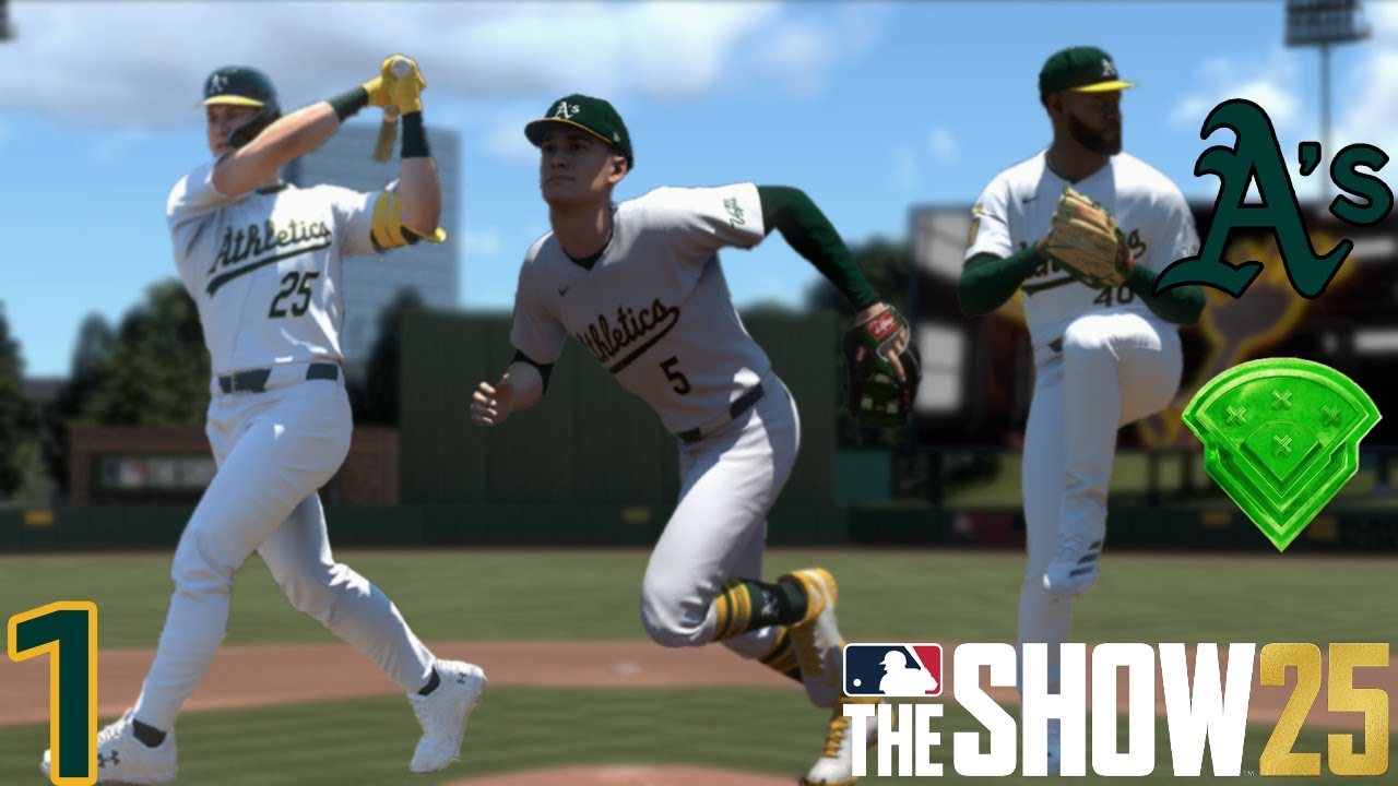 REBUILDING THE ATHLETICS!!!!! MLB The Show 25 Franchise Ep. 1 - YouTube