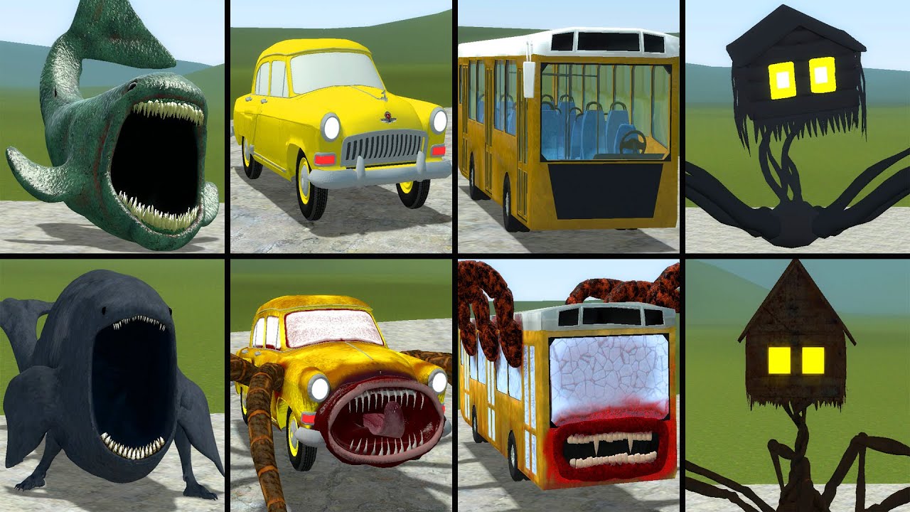 OLD AND NEW UPDATE: THE BLOOP, CAR EATER, BUS EATER, HOUSE HEAD VS ALL ... OLD AND NEW UPDATE: THE BLOOP, CAR EATER, BUS EATER, HOUSE HEAD VS ALL ...