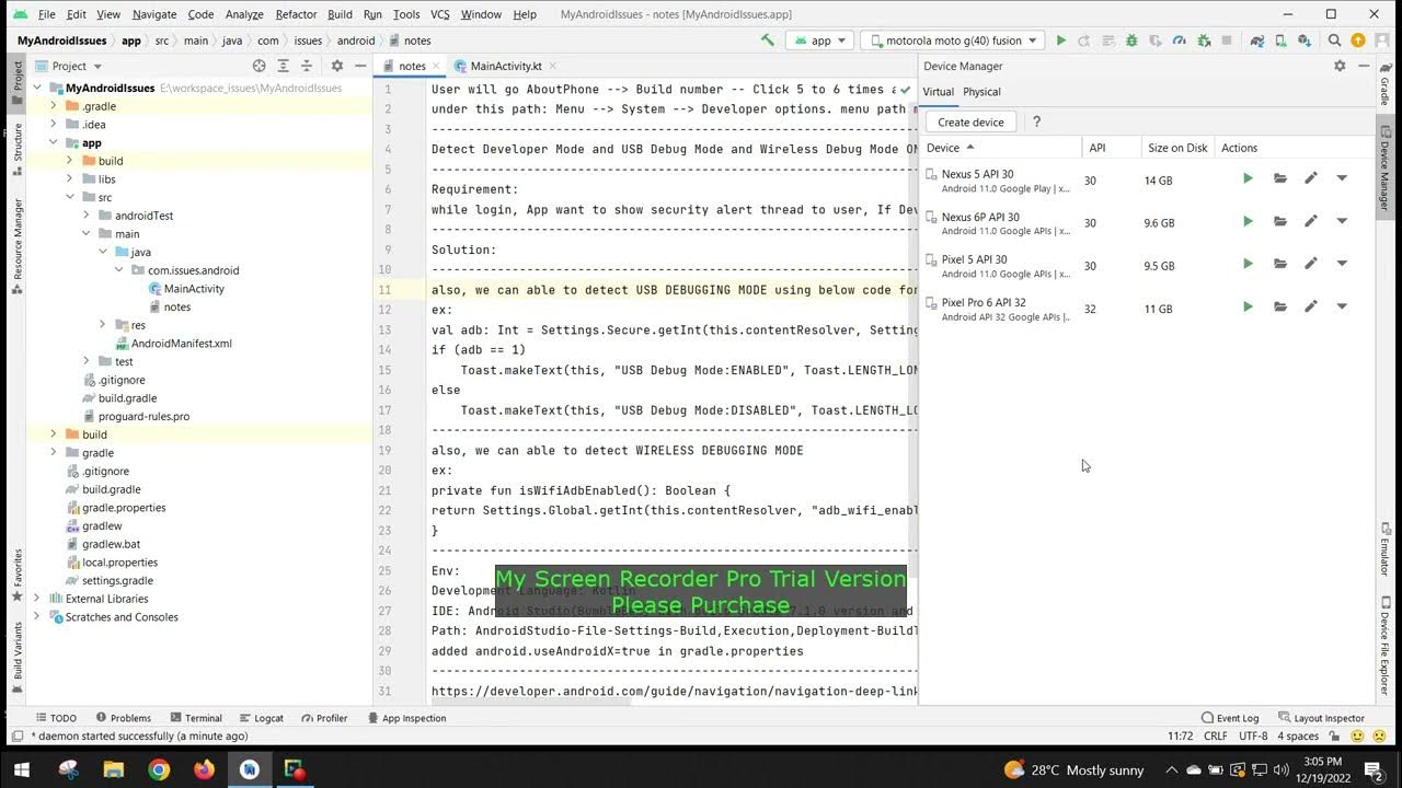 Detect Developer Mode and USB Debugging Mode and Wireless Debugging ...