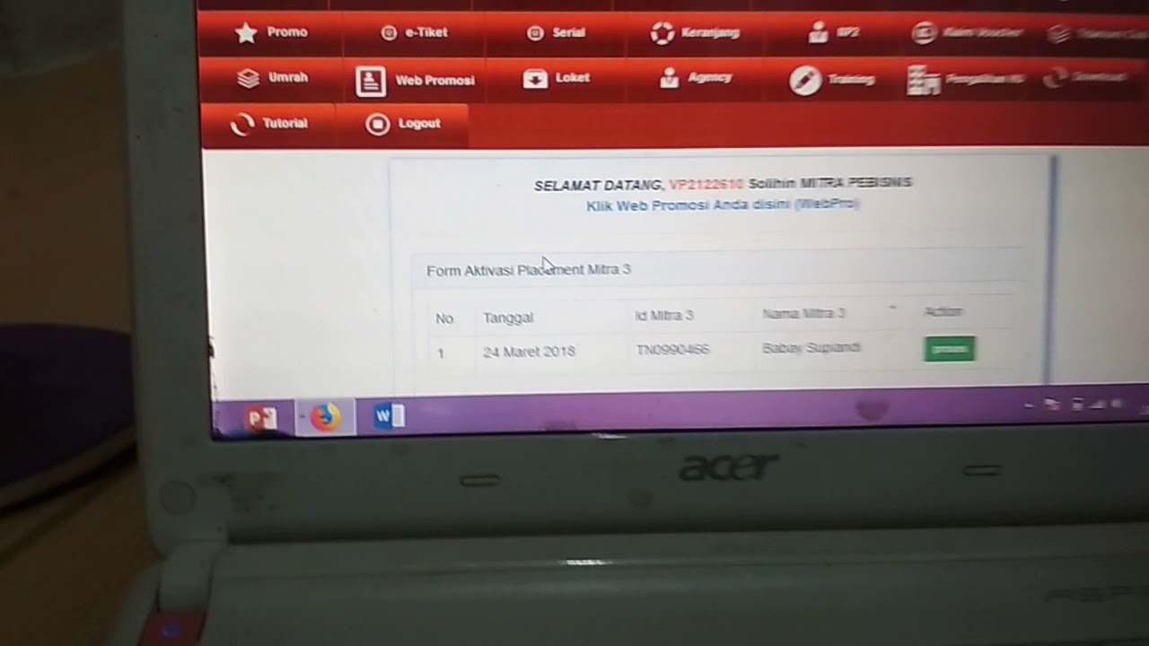 Cara placement mitra baru paytren - YouTube
