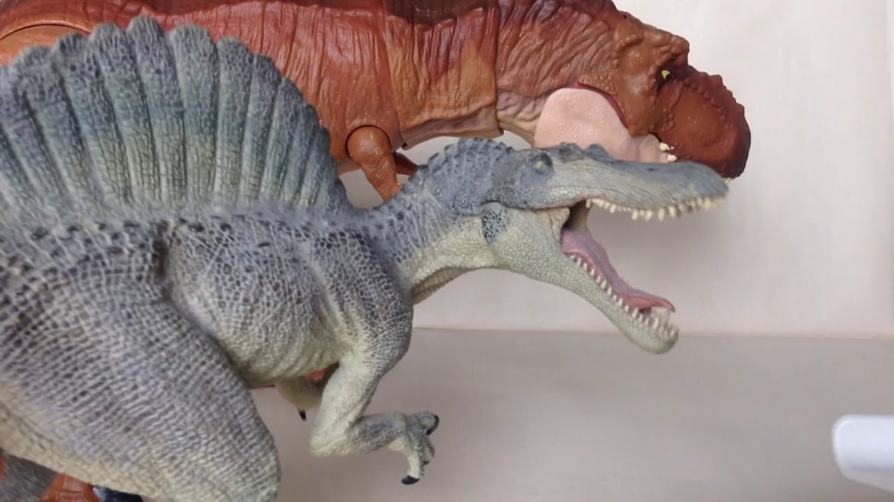 Jurassic World Mattel T. rex (legacy edition) - YouTube