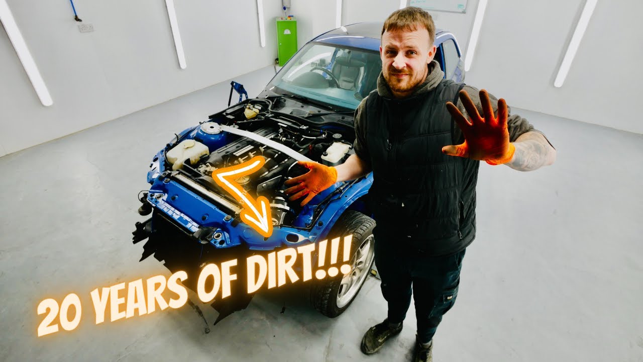 I TOTALLY TRANSFORM THIS ENGINE BAY / BMW Z3M RESTORATION - YouTube