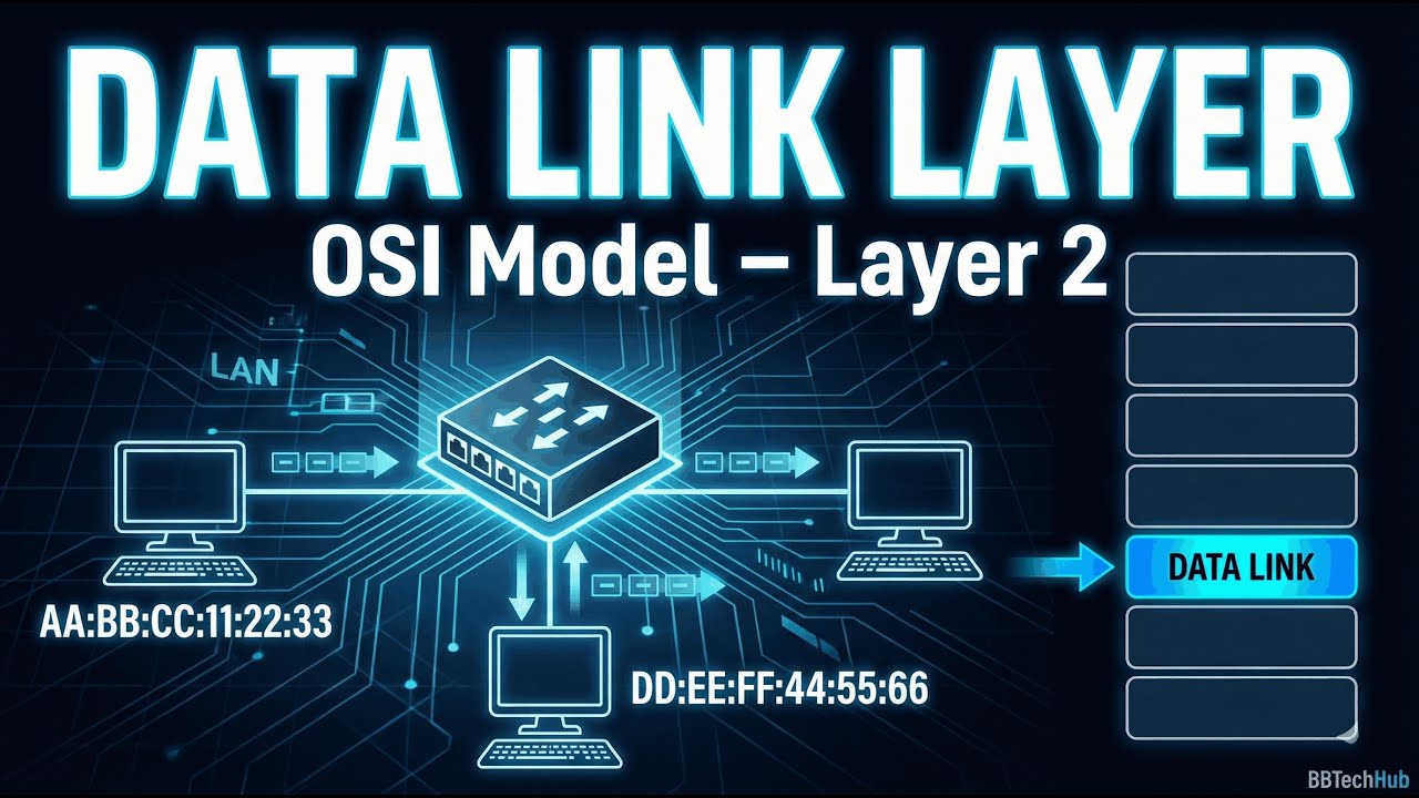 Data Link Layer Explained | OSI Model Layer 2 in Computer Networking ...