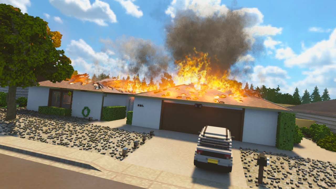 Breaking Bad House vs FIRE Destruction! Teardown - YouTube