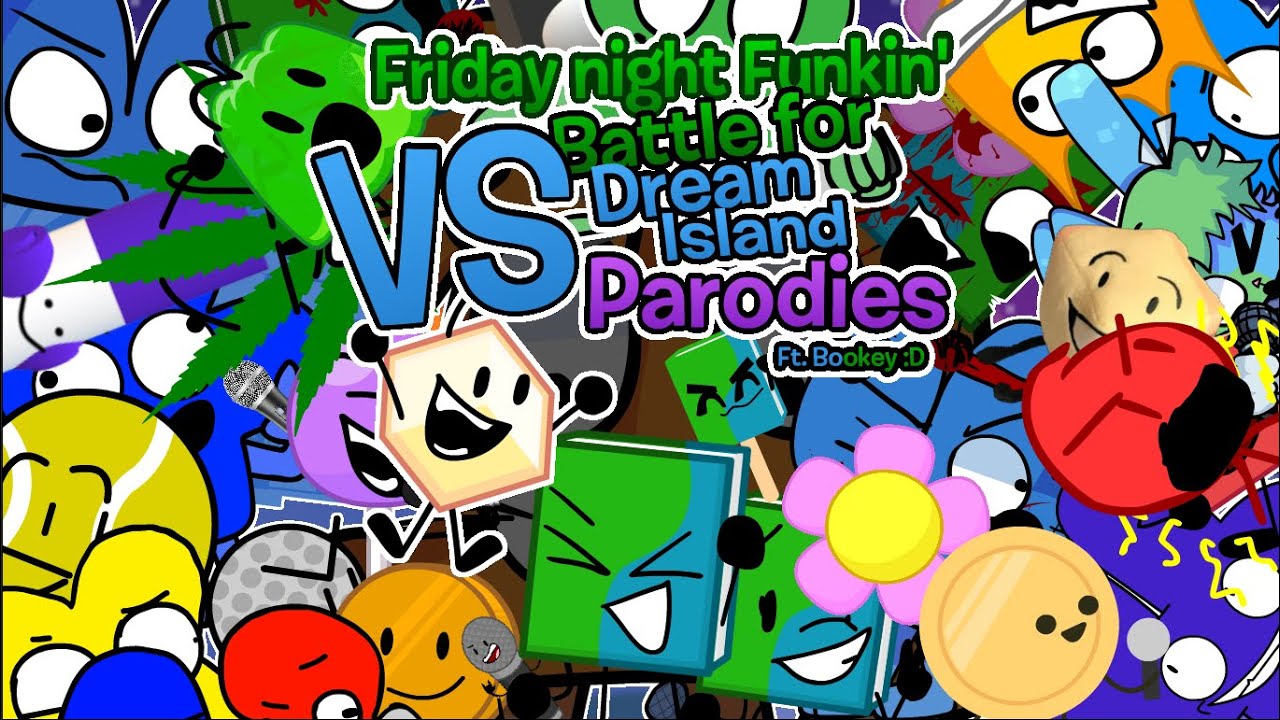 Friday Night Funkin VS Spongebob Parodies (BFDI Parodies RESKIN) (Full ...
