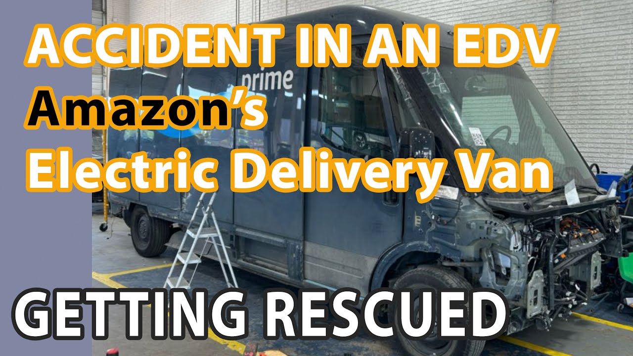 EDV Crash & Getting Rescued, Amazon Delivery Driver DSP - YouTube