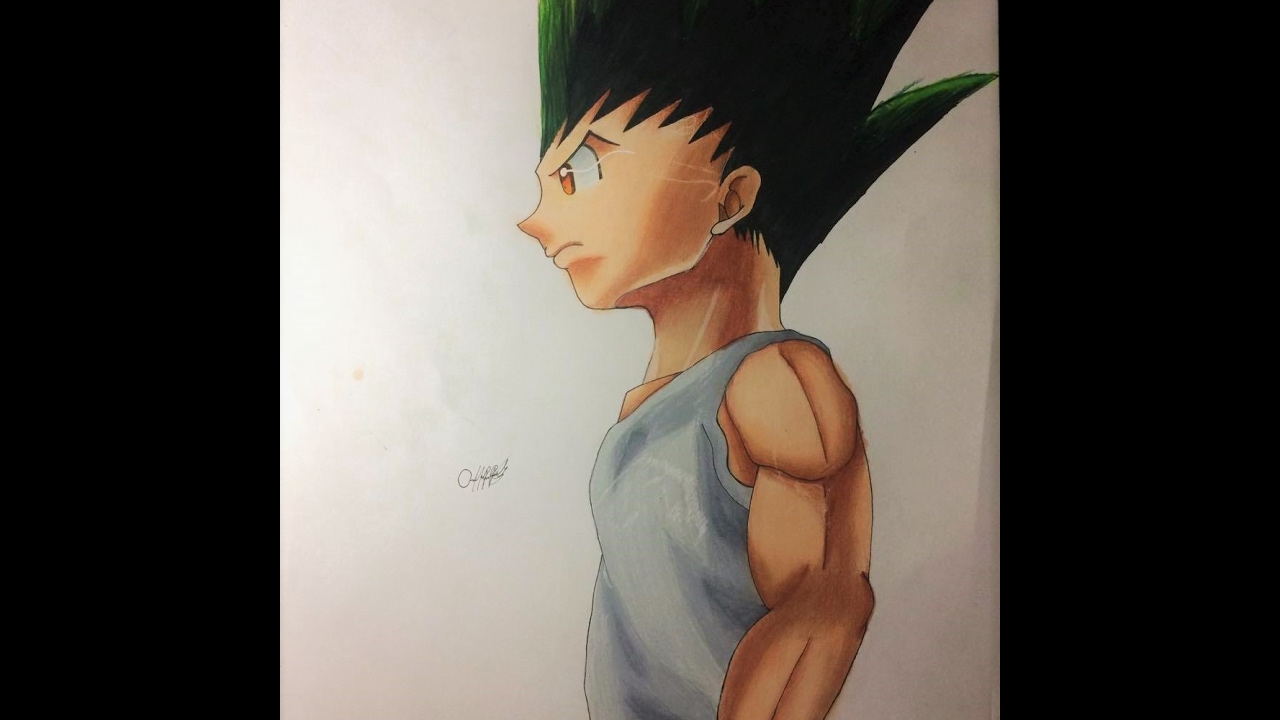 Speed Drawing Gon Freecss - YouTube