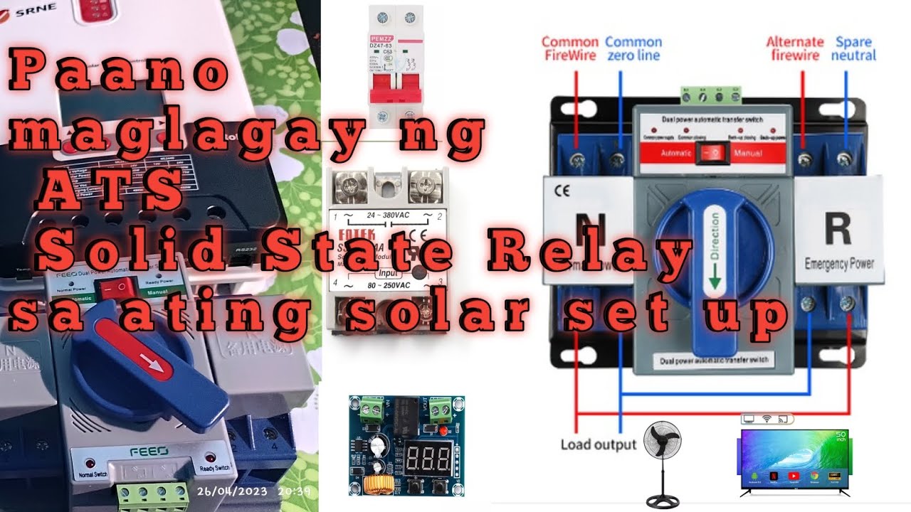 Automatic solar set up at home #diy#tutorial - YouTube
