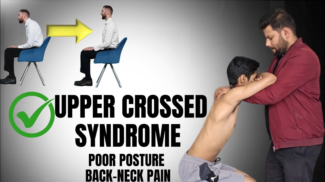 How to Correct Upper Crossed syndrome & Poor posture | Seated under and ...
