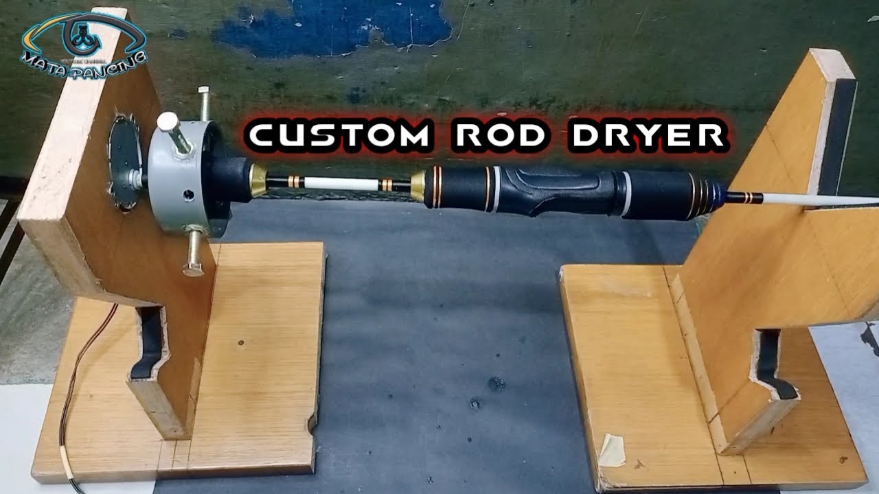 Custom ROD DRYER pengering resin joran #matapancing - YouTube