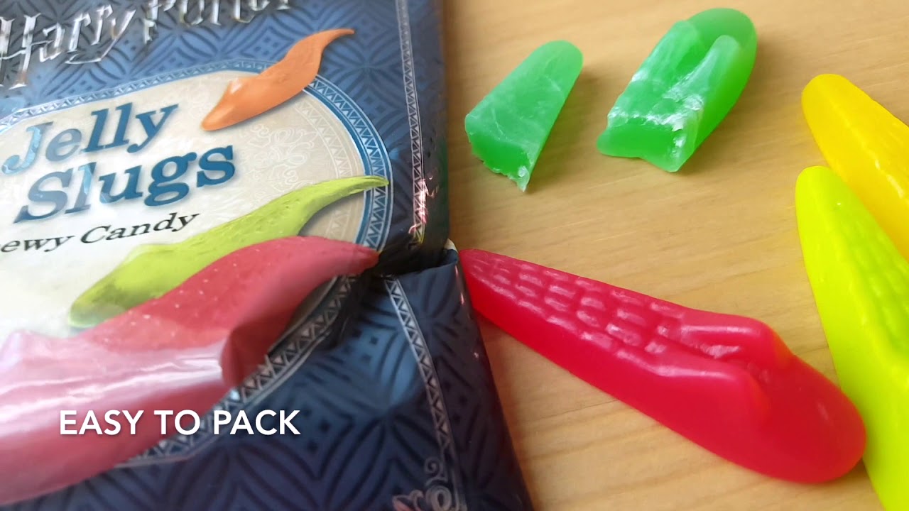 How To Use Harry Potter Jelly Slugs Candy Review - YouTube