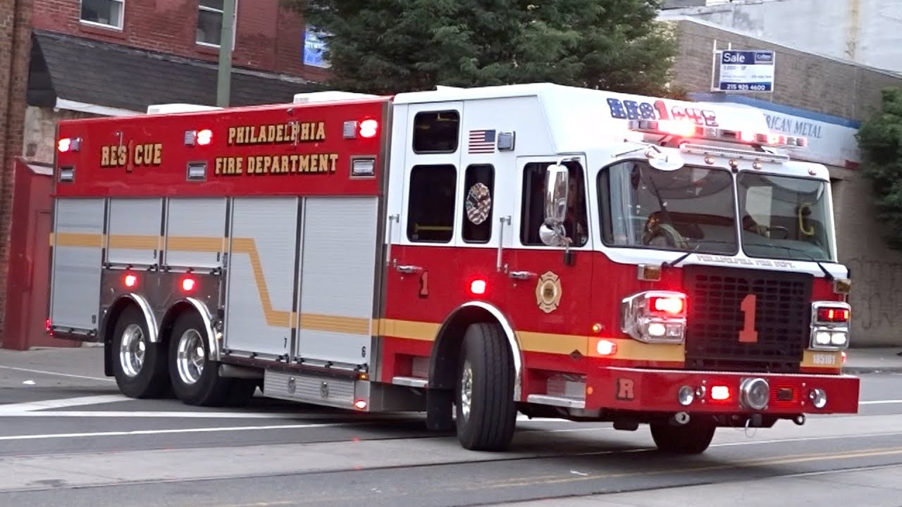 PFD Rescue 1 Responding - YouTube