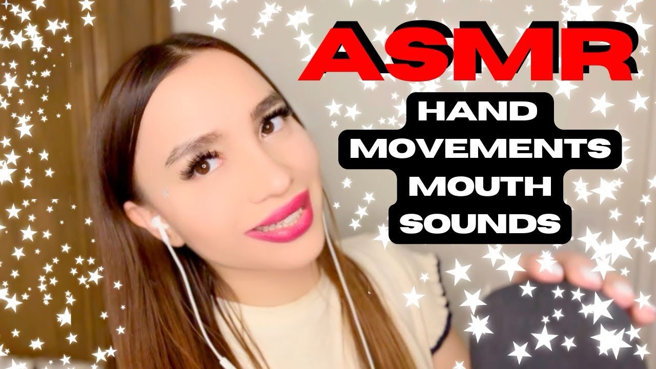 ASMR | HAND MOVEMENTS, FINGER FLUTTERING, SKIN RUBBING & MOUTH SOUNDS 🥰 ...
