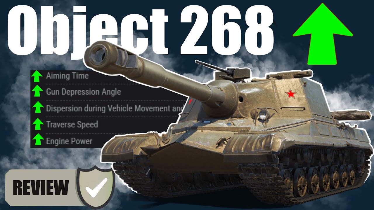 Good Object 268 and now better in World of Tanks ? - YouTube